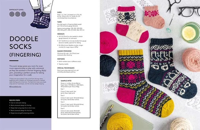The Doodle Knit Directory: 200 Mix & Match Motifs and Patterns for Kni ...